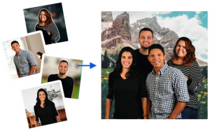 Virtual Photo Booth for remote teams, virtual events, conferences and more.